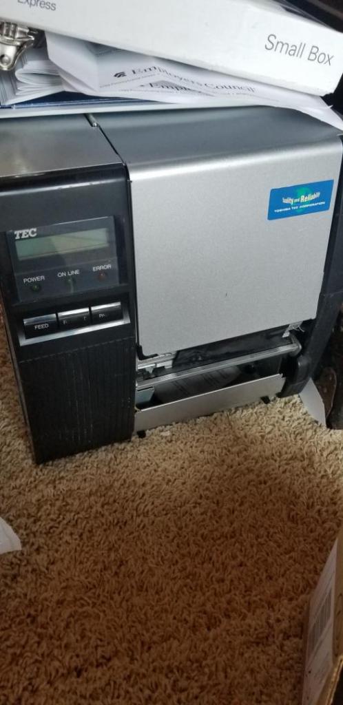 TEC b-472 tag printer - For Sale - PalmTalk